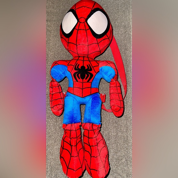 Marvel | Toys | Spiderman Friends Plush Toy Backpack | Poshmark